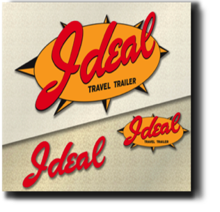 highest quality vintage trailer decals for brands G-P